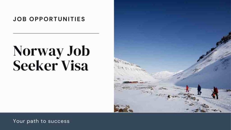 Norway Job Seeker Visa and Job Opportunities – Travel Lodge